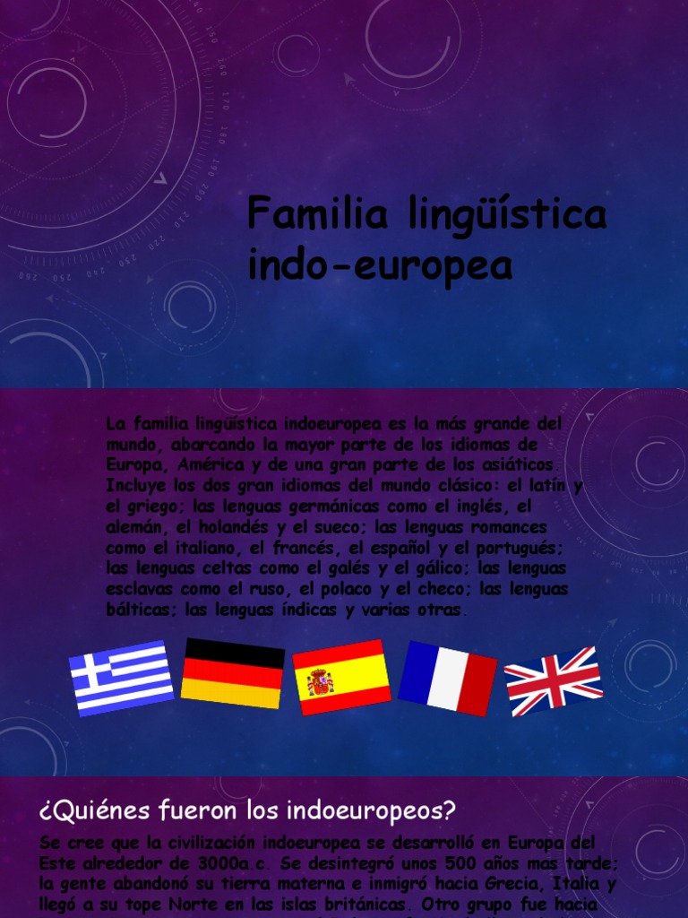 Familia Lingüística Indoeuropea | PDF