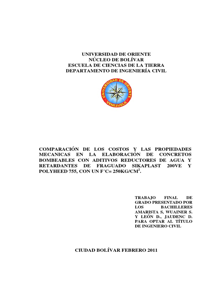 041 Tesis Comparacion de Costos | PDF | Science | Tecnología (general)