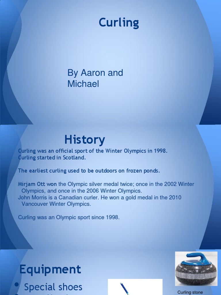 Curling: History, Rules, and Equipment | PDF | Sports & Recreation