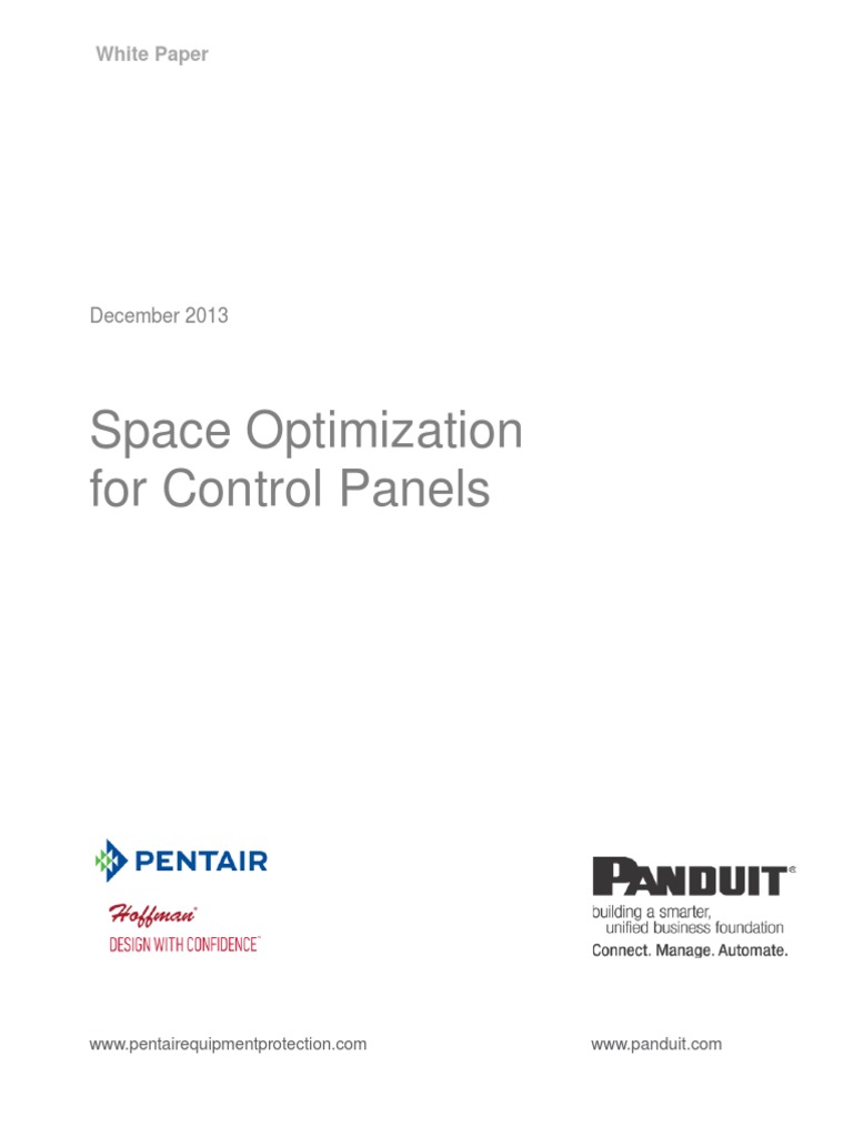 Control Panel Space Optimization | PDF | Air Conditioning | Electrical ...