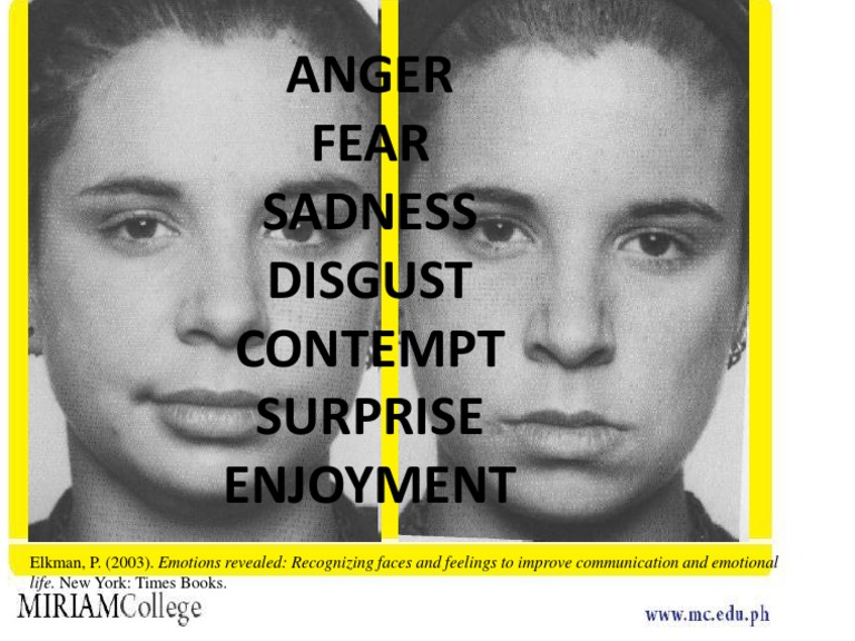 Ekman Faces Test: Recognizing Emotions | PDF