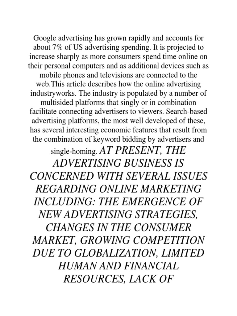 Google Ads | PDF