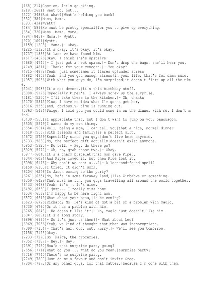 Charmed - 6x12 - Prince Charmed - en | PDF