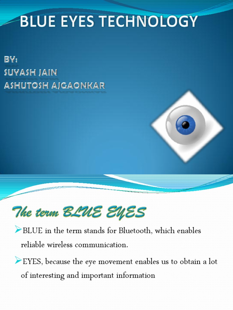 Blue Eyes Technology: Affective Computing and Applications | PDF ...