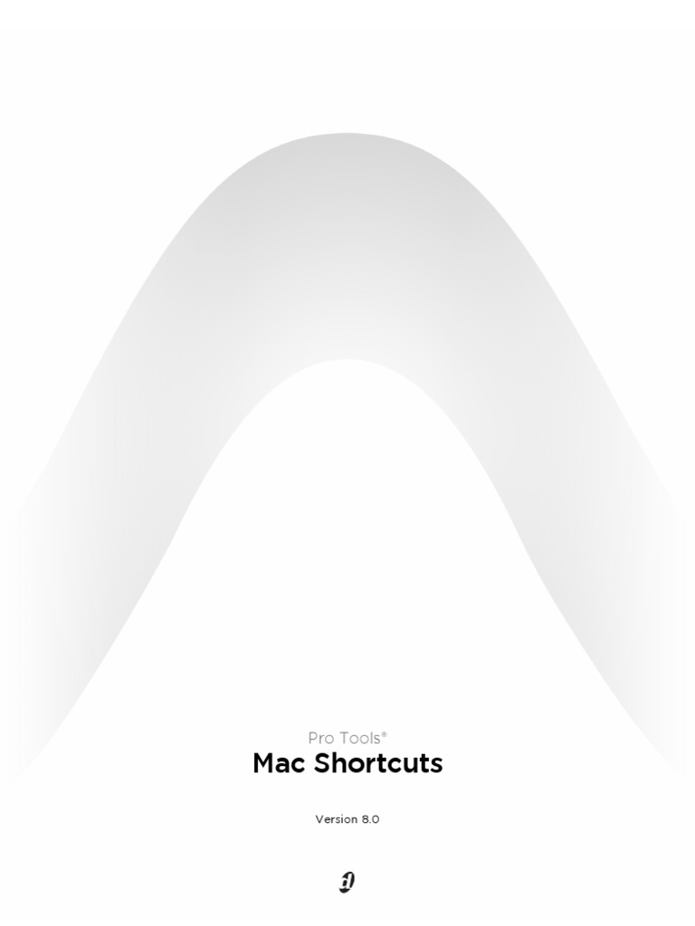 Pro Tools 11 Mac Shortcuts | PDF | Computer Keyboard | Human–Computer ...