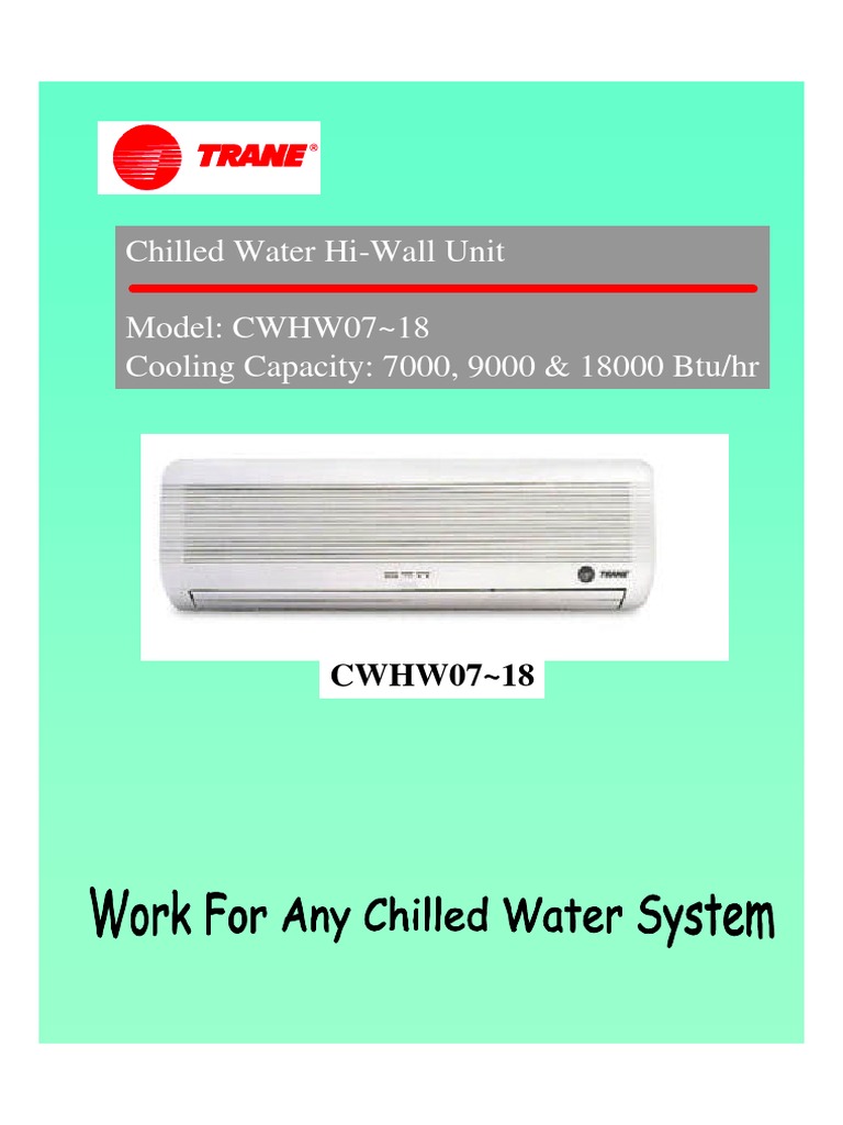 Trane - Wall Mounted FCU PDF | PDF