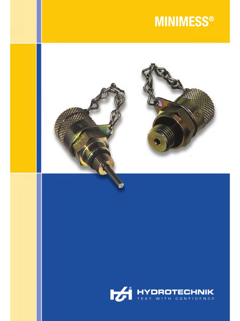 Minimess Katalog | PDF | Screw | Pressure Measurement