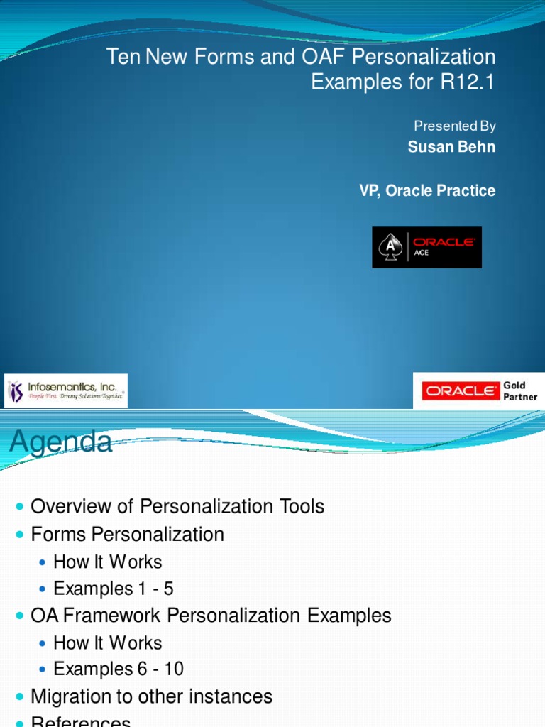 Oaf Personalization S | PDF