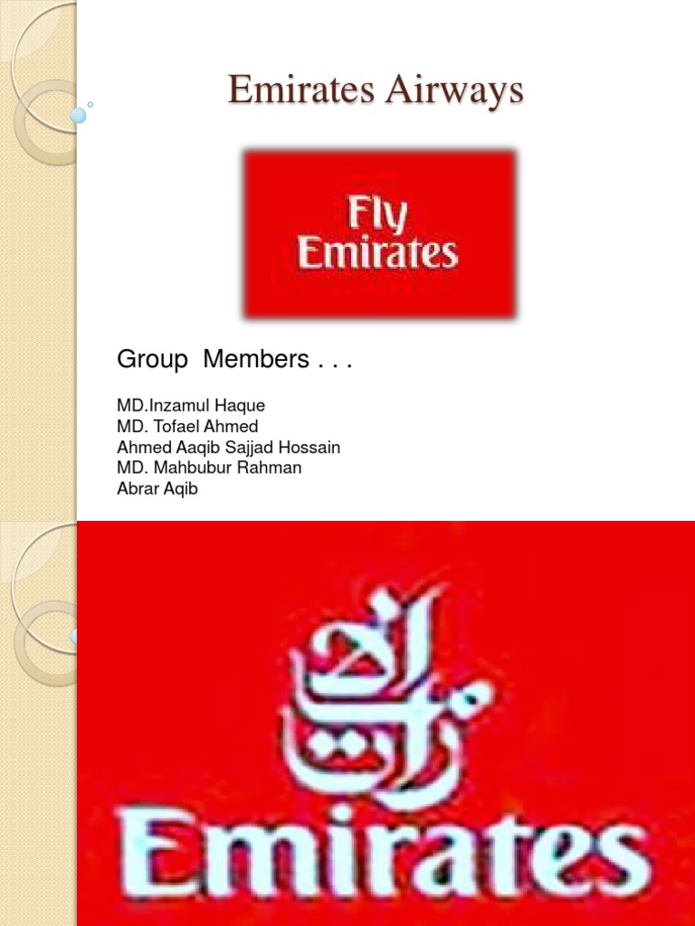 Emirates: Aviation Industry Insights | PDF | Emirates (Airline ...