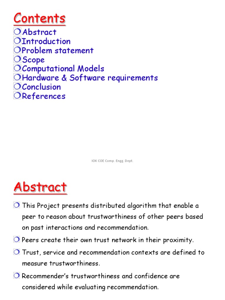 p2p Presentation | PDF | Peer To Peer | Computer Architecture