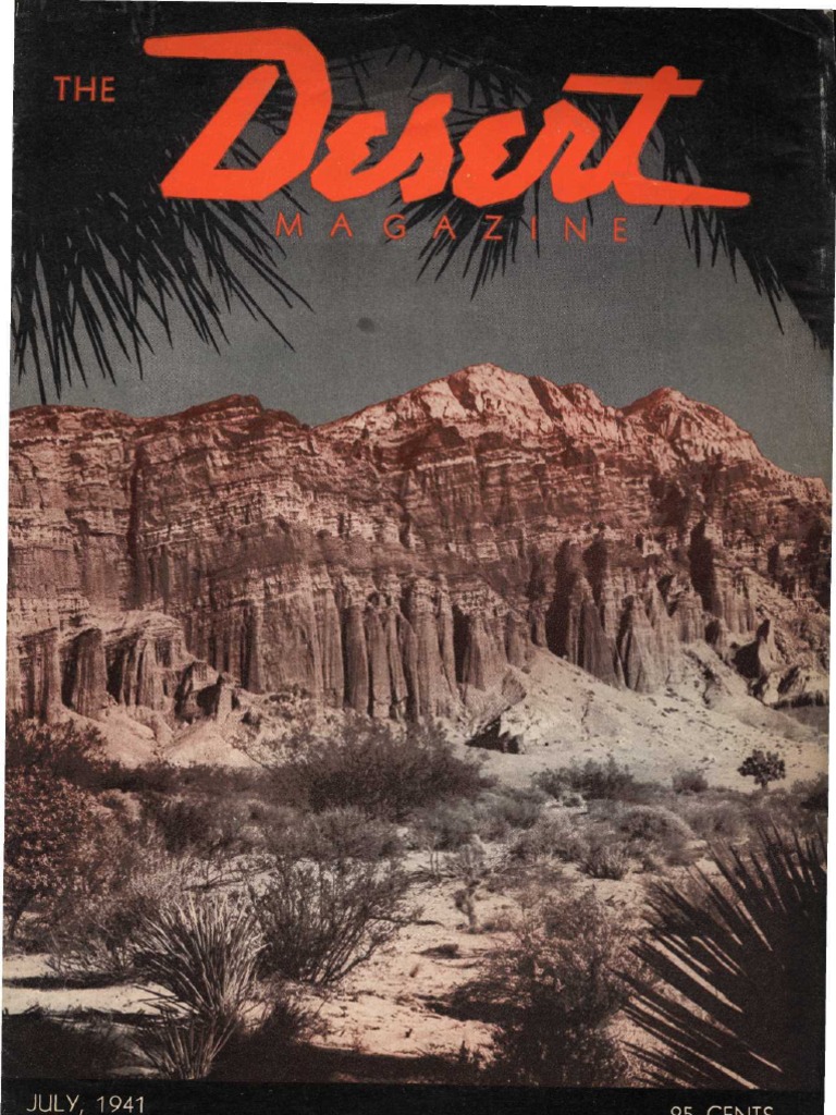 Desert Magazine 1941 July | PDF | Nature