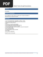 OA Framework Personalization Guide | PDF