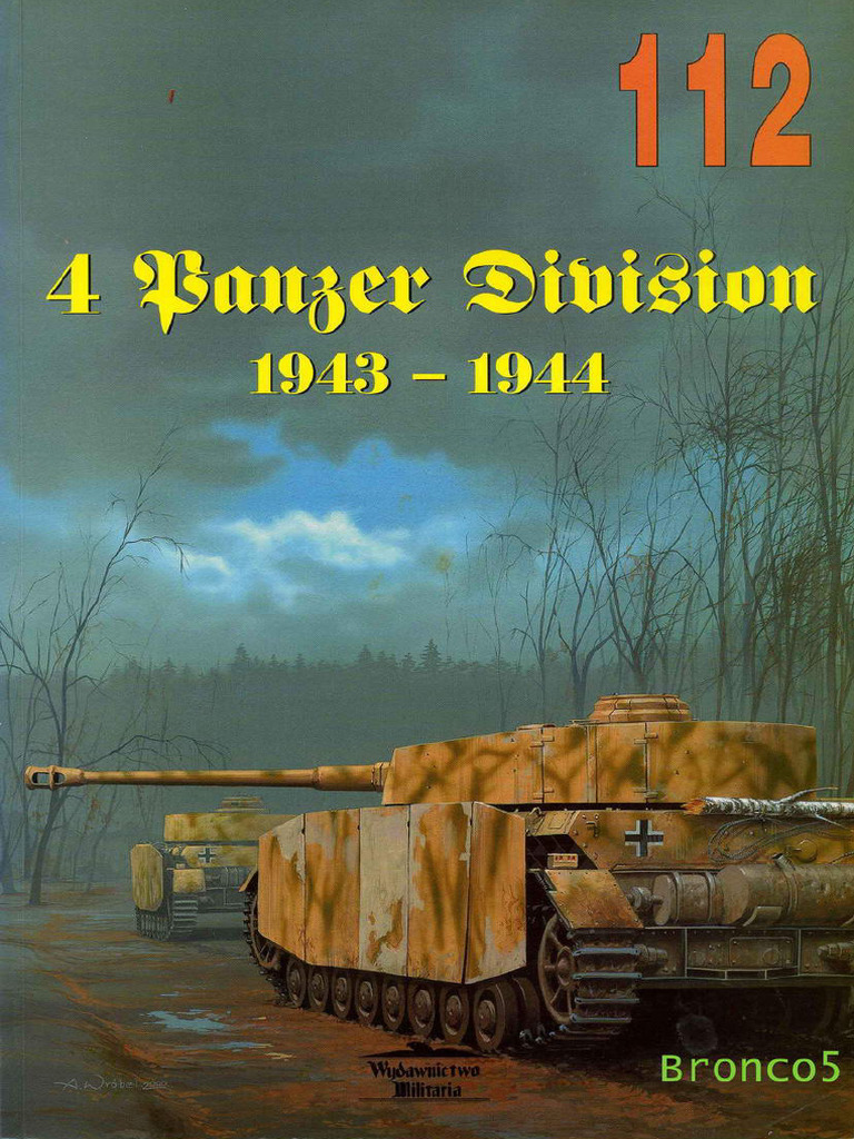 (Wydawnictwo Militaria No.112) 4 Panzer Division 1943-1944