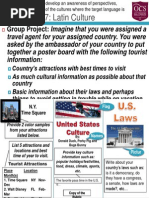 Span 1 - Hispanic Heritage Month Project Directions - Countries | PDF ...
