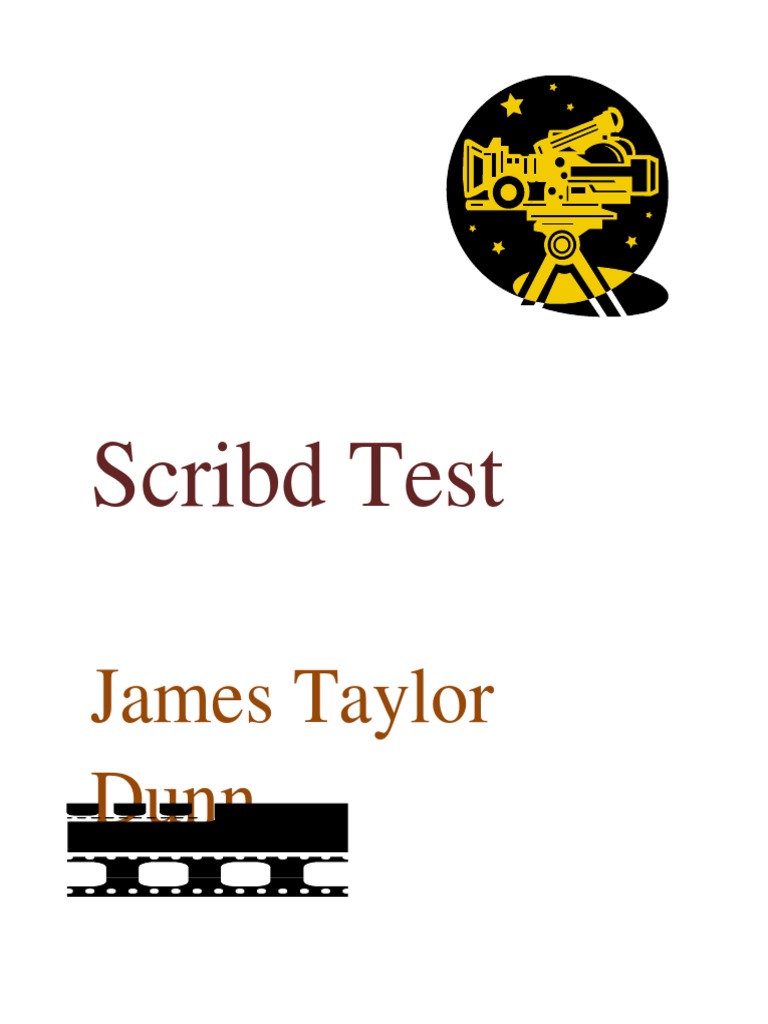 Scribd Test: James Taylor Dunn | PDF