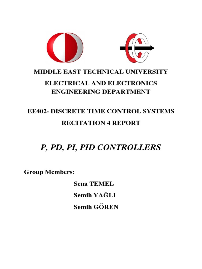 EE402 Recitation | PDF | Control System | Control Theory