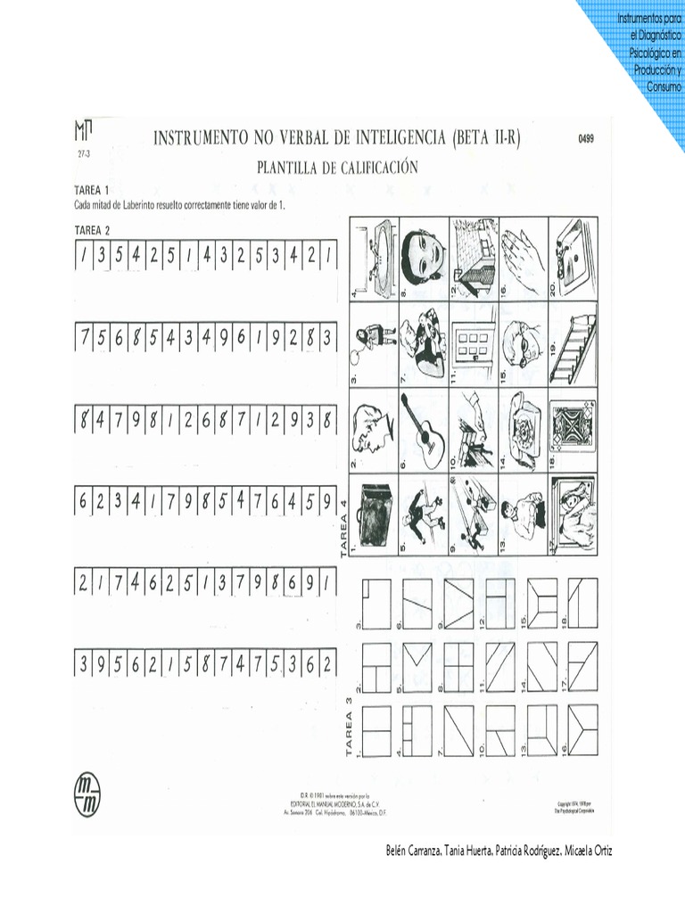Instrumentos Psicológicos en Consumo | PDF