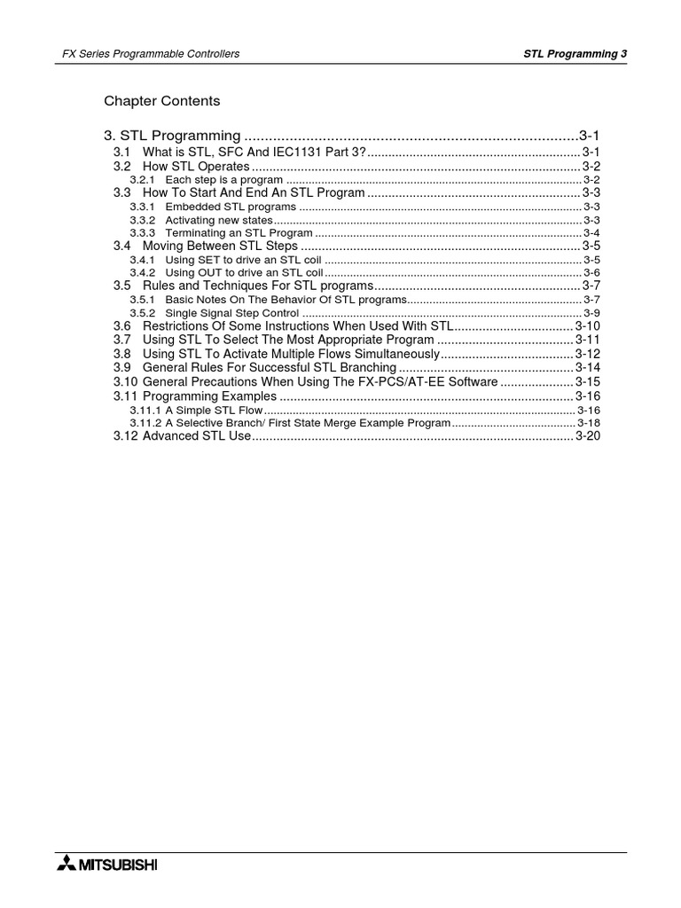 Step Ladder Programming | PDF