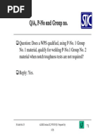 ASME P Material Numbers | PDF | Steel | Alloy