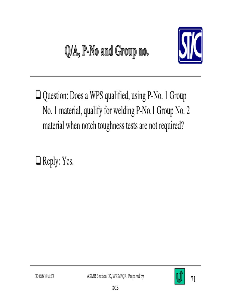4 Asme Sec Ix Wps PQR Slide 71 To 105 | PDF | Welding | Construction