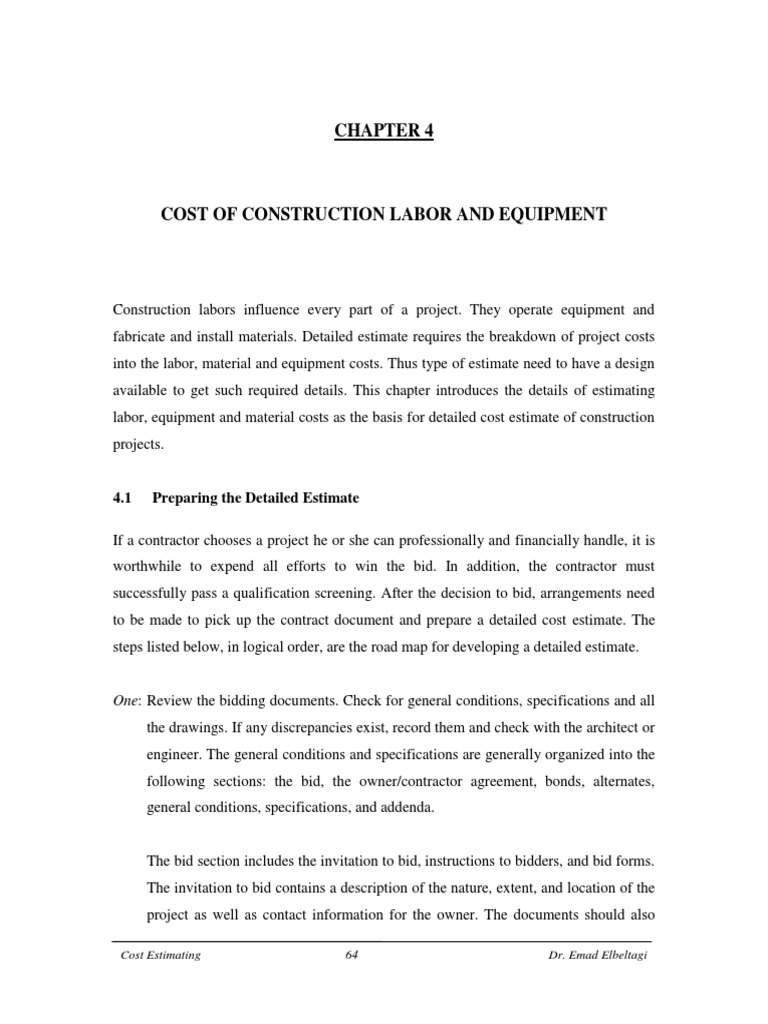 RS Means Estimating Cost Ch4 | PDF | Book Value | Depreciation