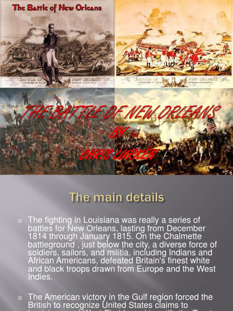 The Battle of New Orleans | PDF | Louisiana | Militia