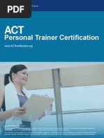 ACE Personal Training Manual 4th Edition | PDF | Personal Trainer ...