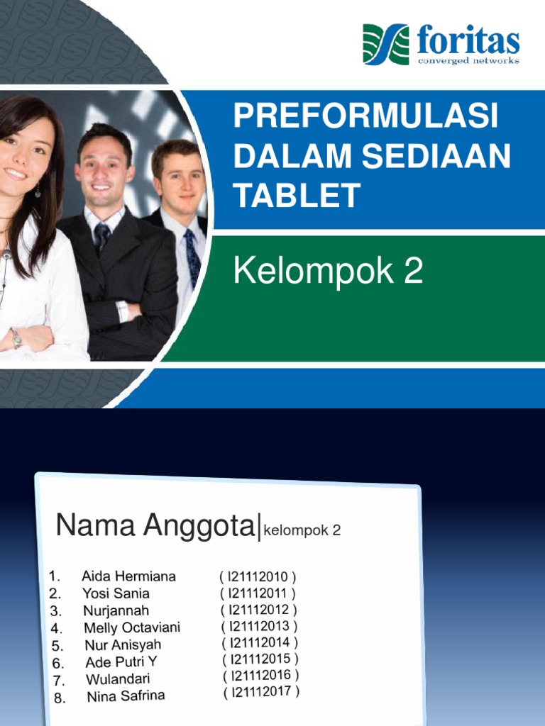 Presentasi Preformulasi | PDF