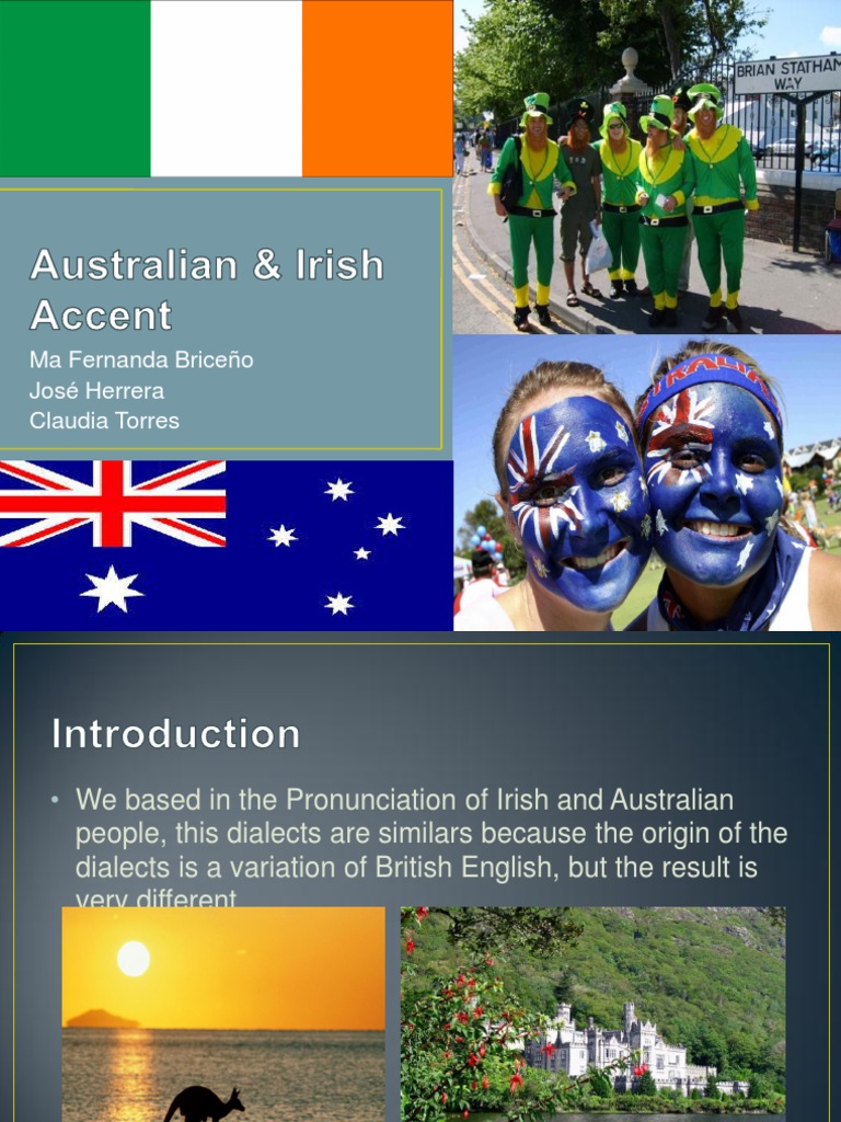 Comparing Australian and Irish Accents | PDF | English Language | Symbols