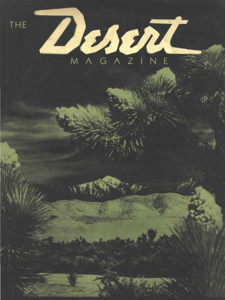 Desert Magazine 1943 June | PDF | Nature
