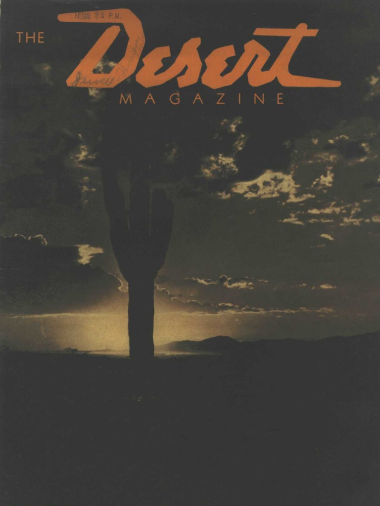 Desert Magazine 1943 September | PDF | Basket Weaving | Nature