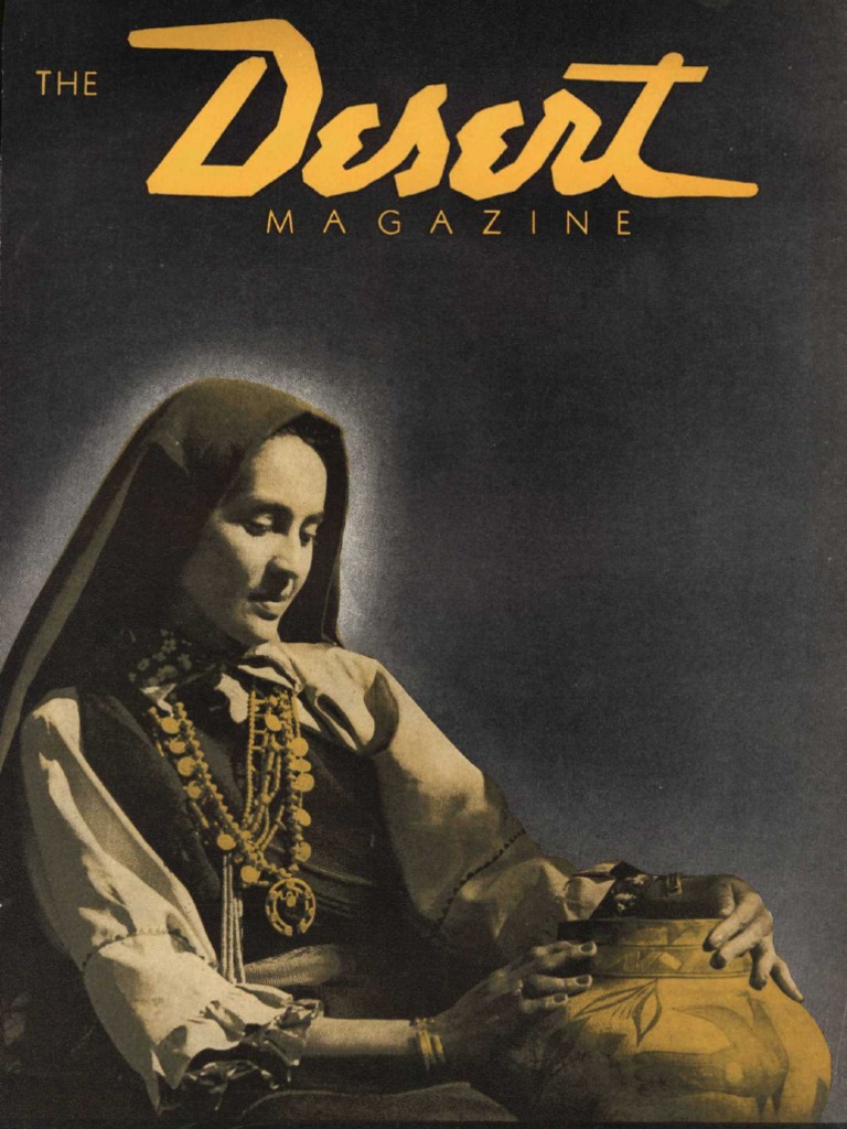 Desert Magazine 1944 January | PDF | Sand | Granite