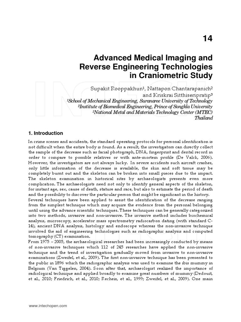 Craniometric Landmarks | PDF | Logistic Regression | Ct Scan