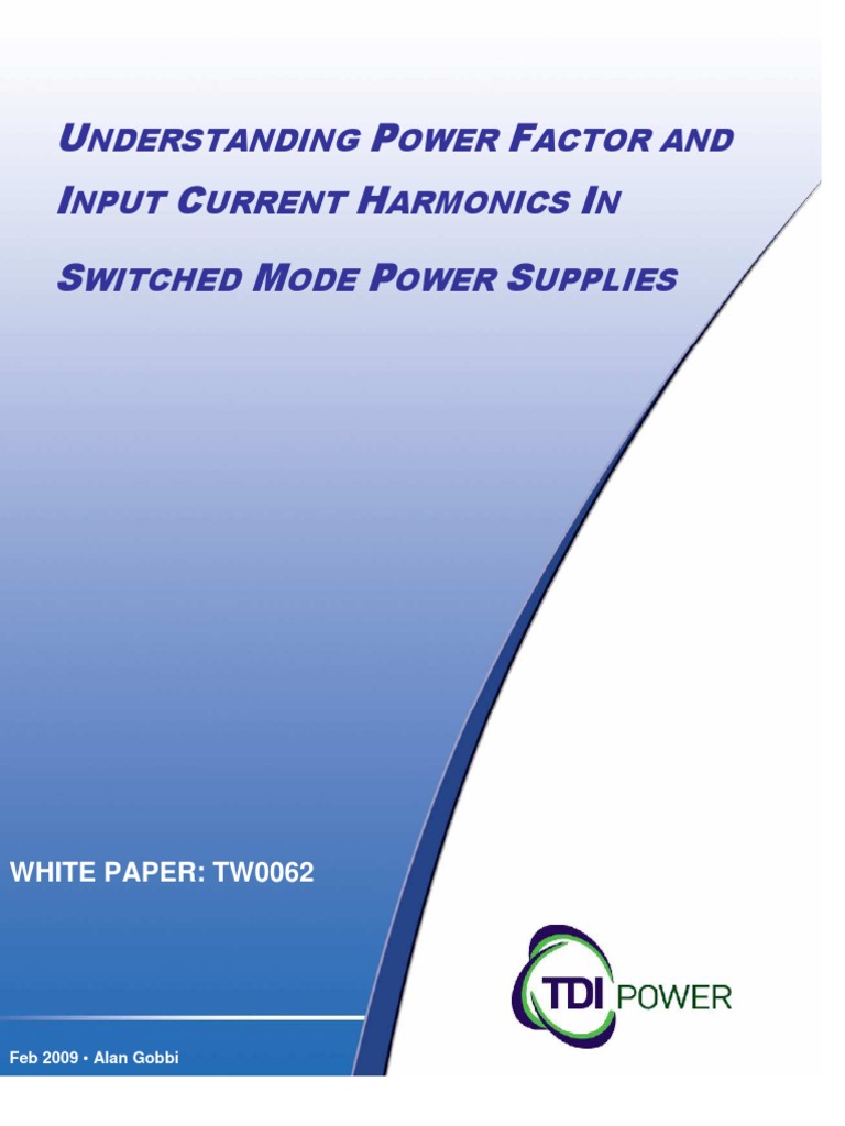 Power Factor and Input | PDF