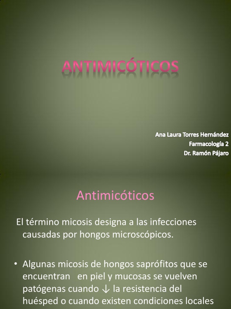 farma antimicoticos | Medicamentos con receta | Farmacología