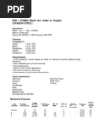 EN3A - 070M20 Steel Specifications | PDF | Ultimate Tensile Strength ...