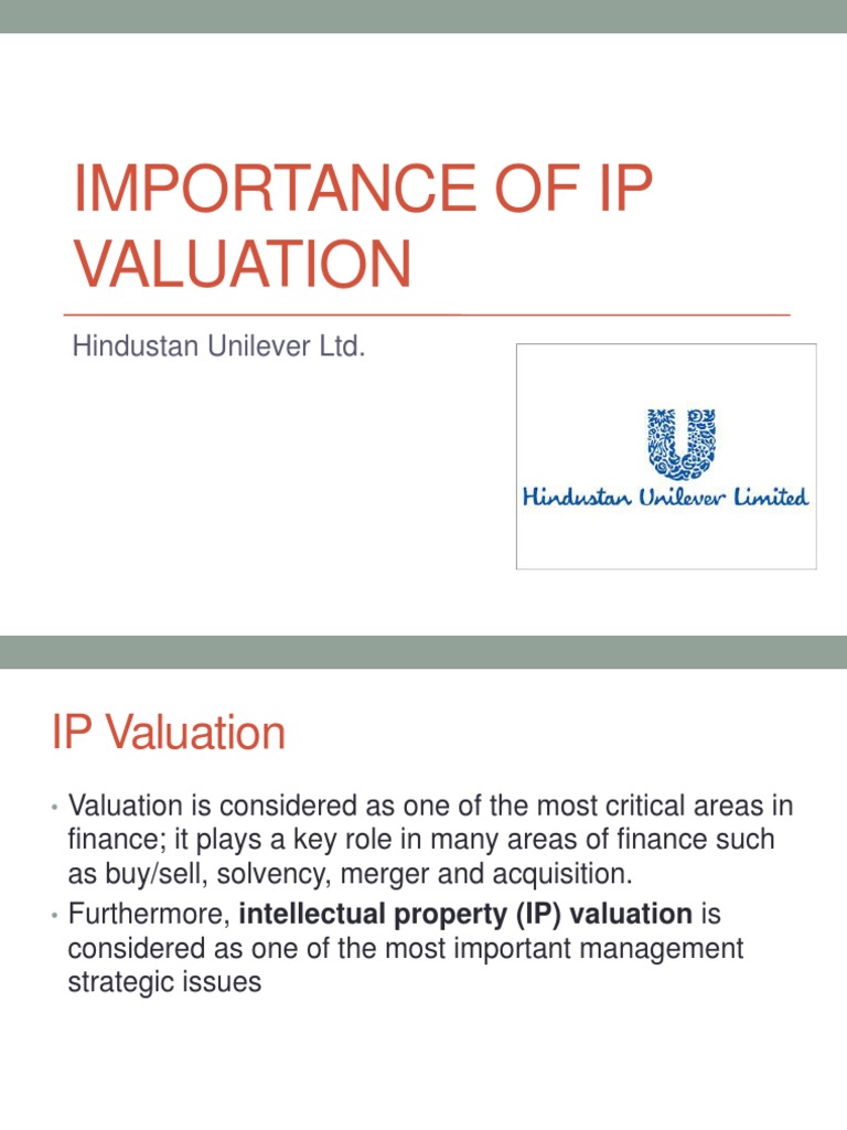 IP Valuation | PDF | Valuation (Finance) | Economics