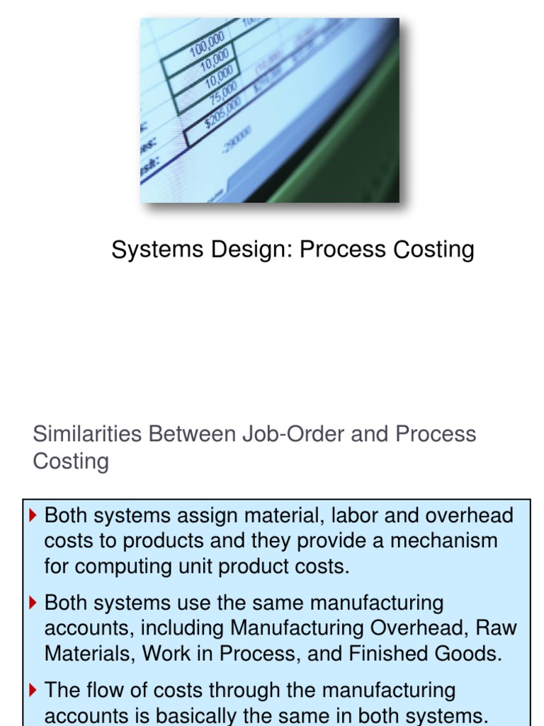 Process vs. Job-Order Costing Explained | PDF | Cost Of Goods Sold ...