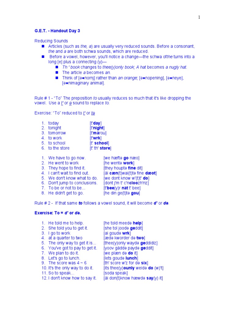 Handout Day 3 ACCENT Training | PDF | Oral Communication | Human Voice