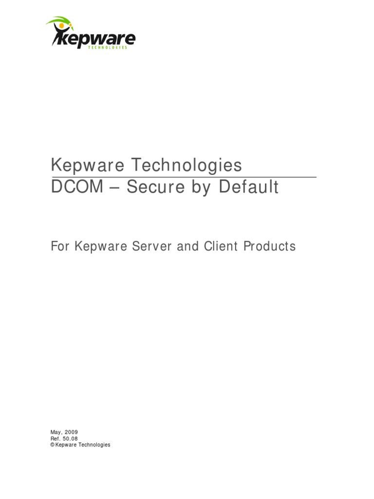 Dcom Secure By Default Pdf User Computing Microsoft Windows