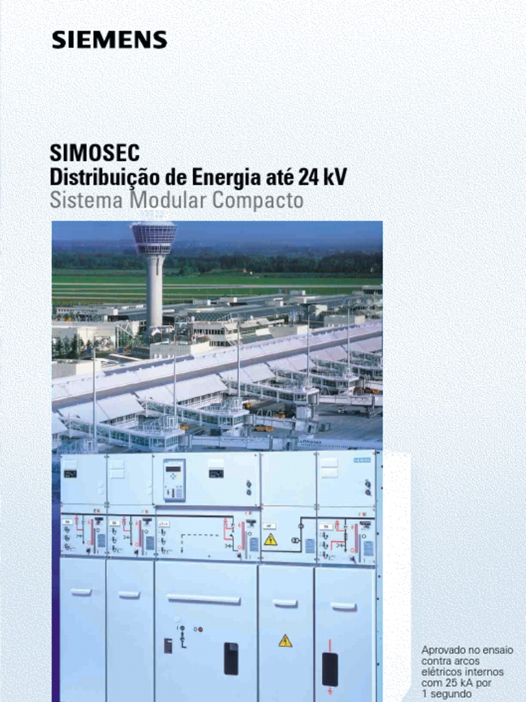 Painel modular SIMOSEC até 24 kV | PDF | Eletricidade | Economia