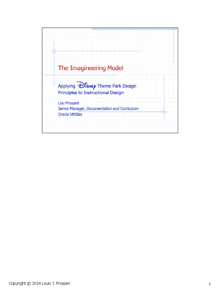 The Imagineering Model: Applying Disney Theme Park Design Principles To ...