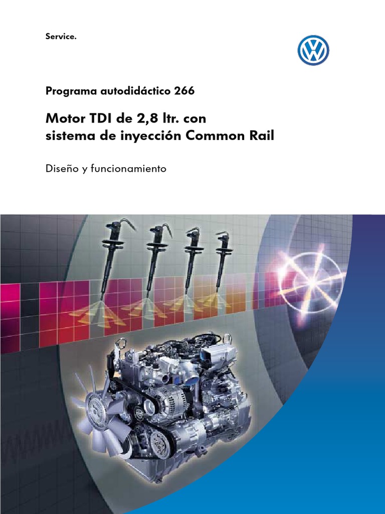 Common Rail Cp4 VW Motor Tdi 2,8 L | PDF | Tecnología
