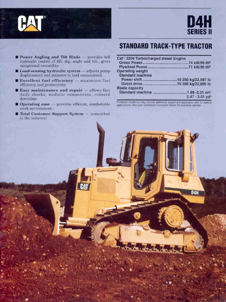 D4H CAT - 1992 Brochure