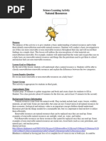 5e Lesson Plan (Science) | PDF | Recycling | Educational Assessment