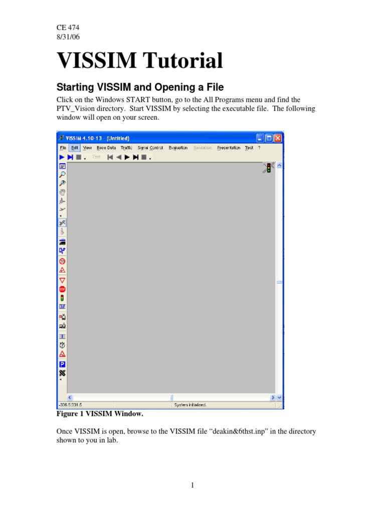 Vissim Tutorial Lab 2 Final Download Free Pdf Computing Transport