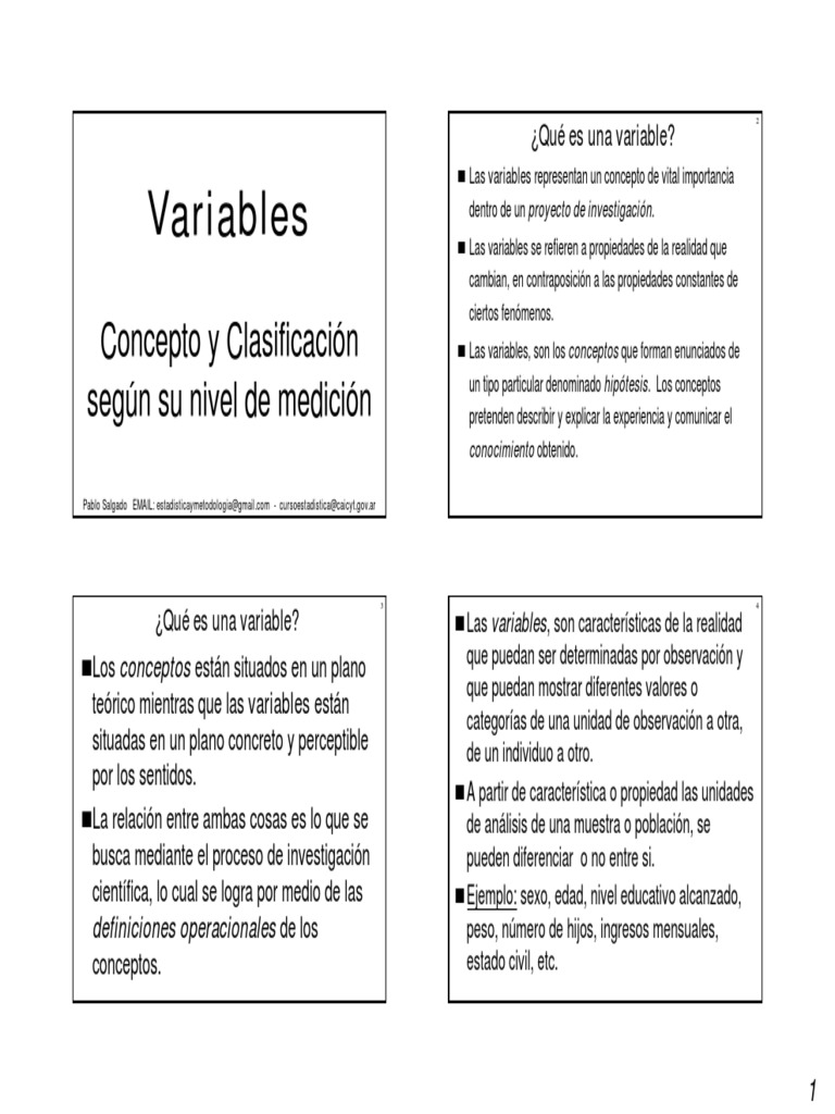 03 Tipos de Variables y Datos Imprimir | Descargar gratis PDF | Nivel ...