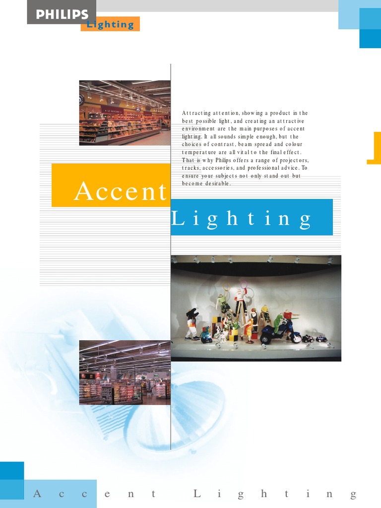 Philips - Accent Lighting | PDF | Lighting | Incandescent Light Bulb
