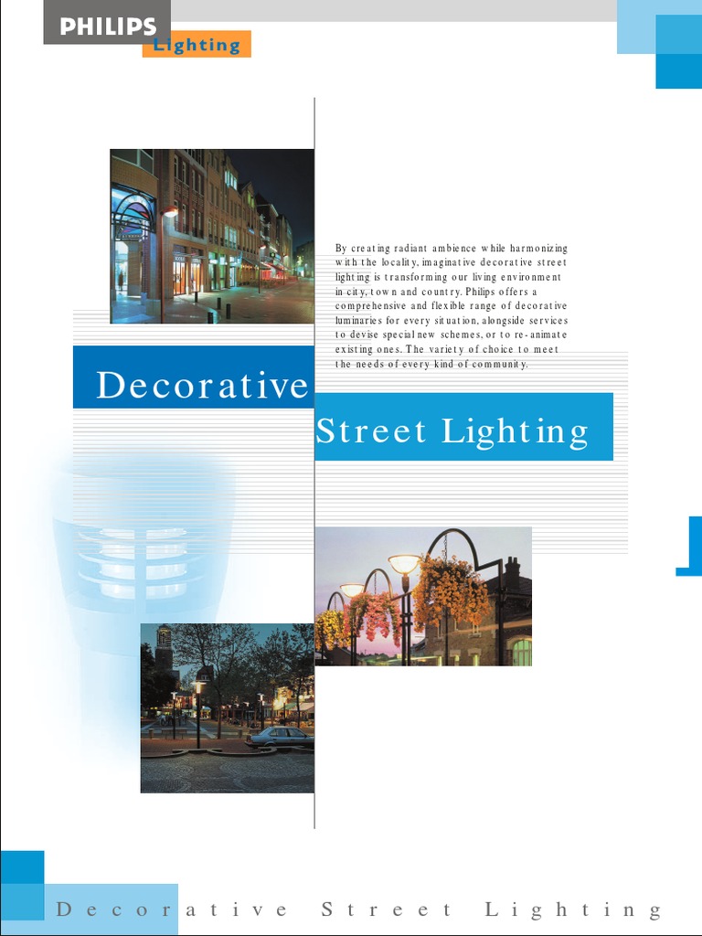 Philips - Decorative Lighting | PDF | Lighting | Street Light