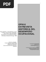 Ophi Ii | PDF | Terapia ocupacional | Grupo social